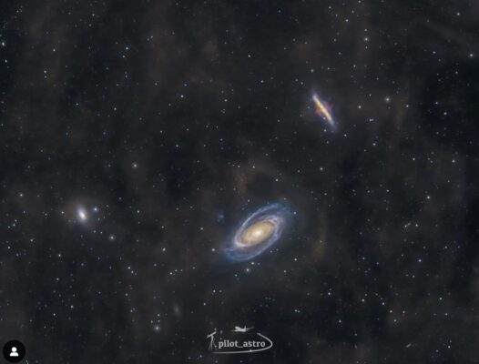 De M81 Groep en de Integrated Flux Nebula